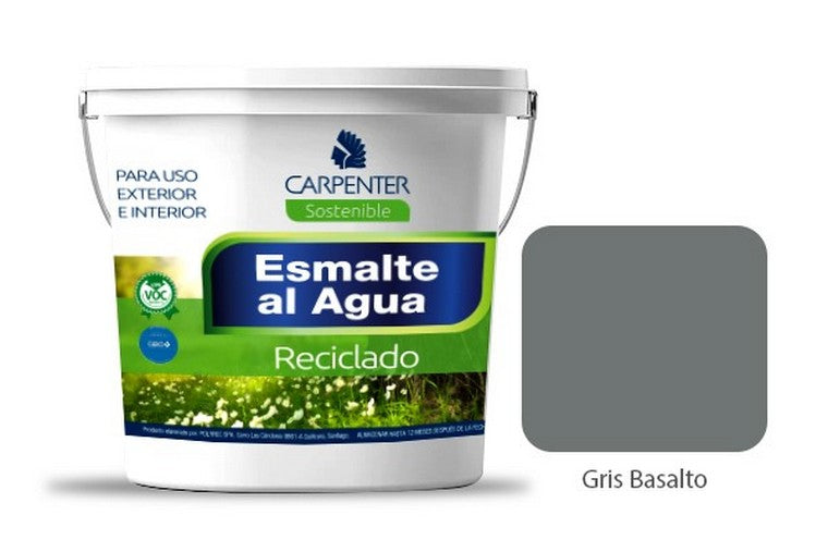 Pintura Reciclada Color Gris Basalto (Galon)